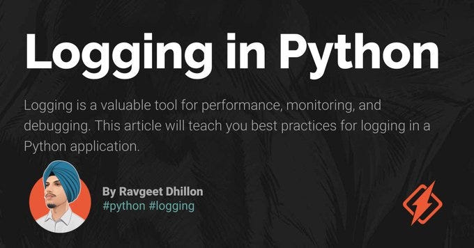 Logging in Python. When an application runs, it performs a… | by ...