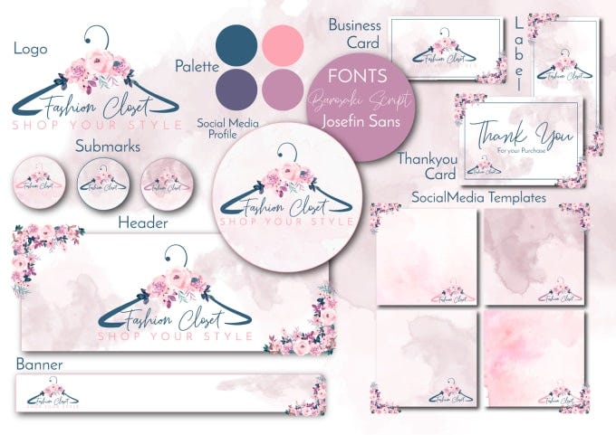 I will design signature logo branding kit with unlimited revisions | by ...
