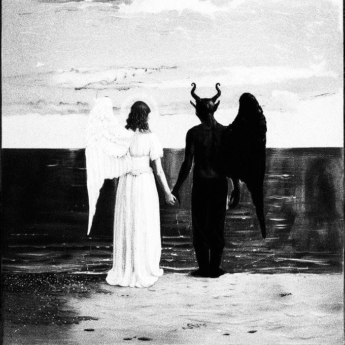 Angel, Devil, and Such Things. Kumpulan puisi dengan rima #1 | by Safir ...