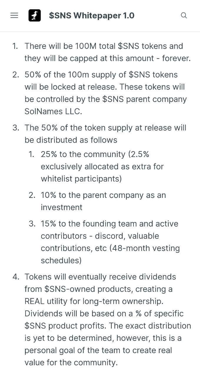 SNS Airdrop. 📌 Follow for more crypto related… | by Josecrypto | Medium