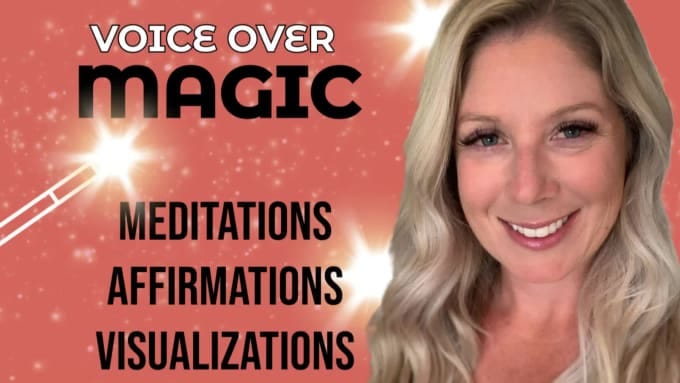 Top 10! I will record your american female voice over for meditation ...