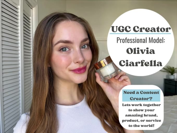 Big Deals! I will be your ugc content creator and model for your brand ...
