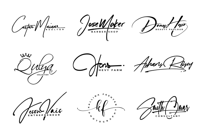 Big Deals! I will design handwritten, scripted, signature, calligraphy ...