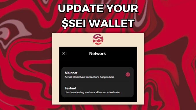 Update your $SEI Wallet - An Ho - Medium