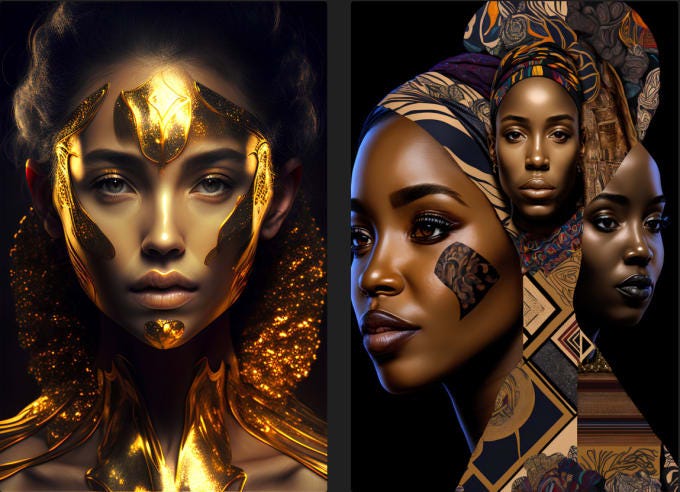 Top 5! I will create fictional ai art, ai portraits, ai character ...