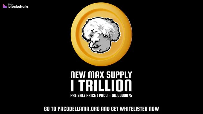 Paco De Llama’s adventure goes beyond the scope of a meme coin. | by ...