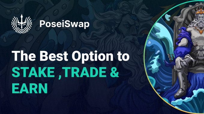 POSEISWAP — swapping and adding liquidity | by Lernezulieben | Medium
