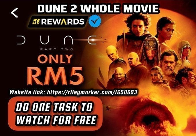 Dune: Part Two — Stream for Free in HD Quality | by watch dune 2 for ...