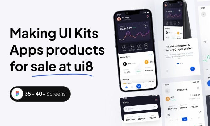 Design UI Kits Mobile Apps for You To Sell on ui8 (2025) | Medium