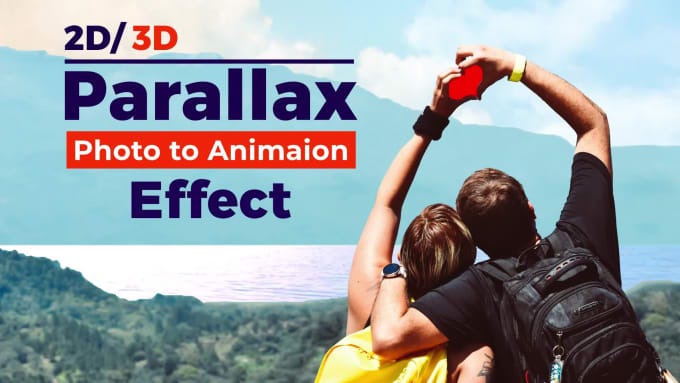 Big Deals! I will do a 2d 3d parallax effect, photo slideshow ...