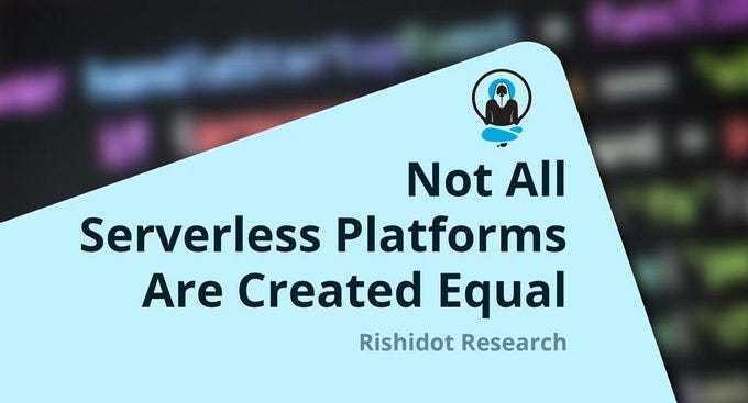 Not All Serverless Platforms Are Created Equal | by Krish | StackSense ...