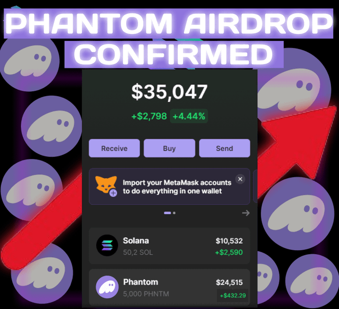 Phantom Airdrop is finally CONFIRMED | by CryptoBro | Medium