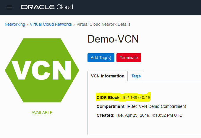 Connecting securely between OCI and On-Prem via IPSec VPN | by Chris ...