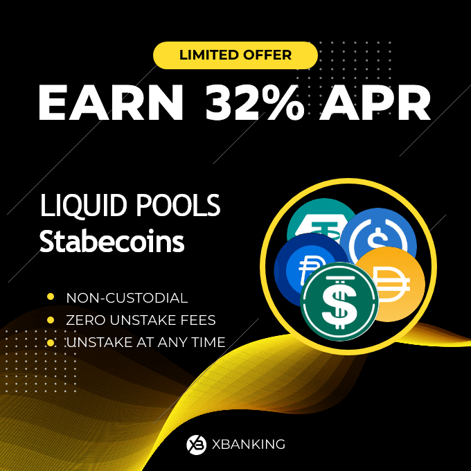 XBANKING Pools: Boost Your Staking APR | by Blesson Naballa | Aug, 2024 | Medium