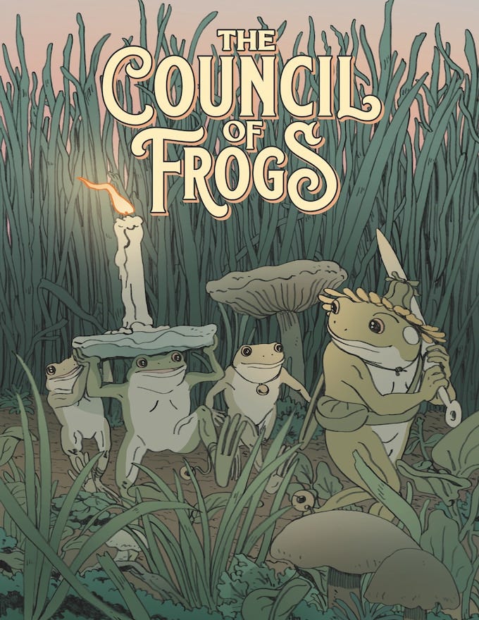 The Council of Frogs- Indie Comic Review- The Power of Little Things ...