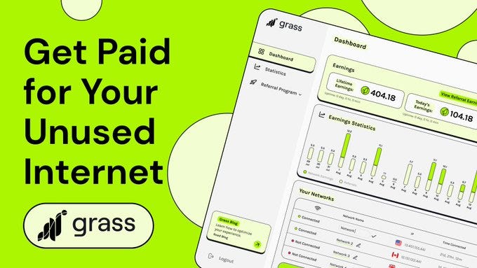 Unlock Passive Income with Grass: Your Gateway to Earning from Home ...