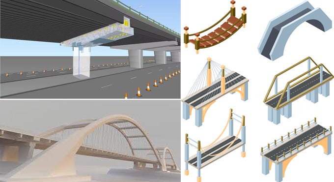 How to draw a Bridge Modelling in AutoCAD fast and easy Tutorial | by ...
