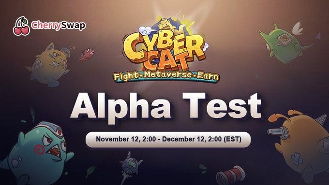 CYBERCAT ALPHA TEST. CyberCat pronto abrirá una prueba… | by CherrySwap ...