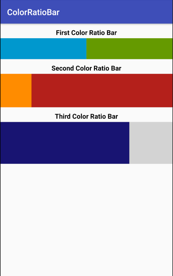 KOTLIN İLE COLOR RATIO BAR UYGULAMASI | by İsmail Güngör | Medium