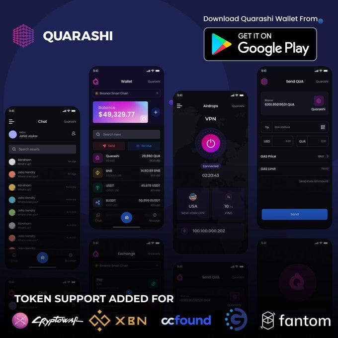 Quarashi Network is an excellent project with complete privacy and ...