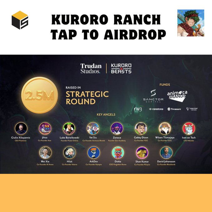 ⏰ AIRDROP KURORO ⏰ Free - Badiuzz Gnone Ahnaf - Medium