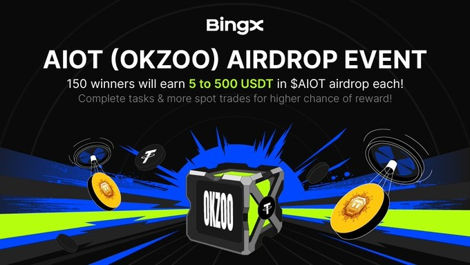 OKZOO ($AIOT) Airdrop Event, Win Up to $500 in Tokens | by Adakole ogbogo samuel | Apr, 2025 ...