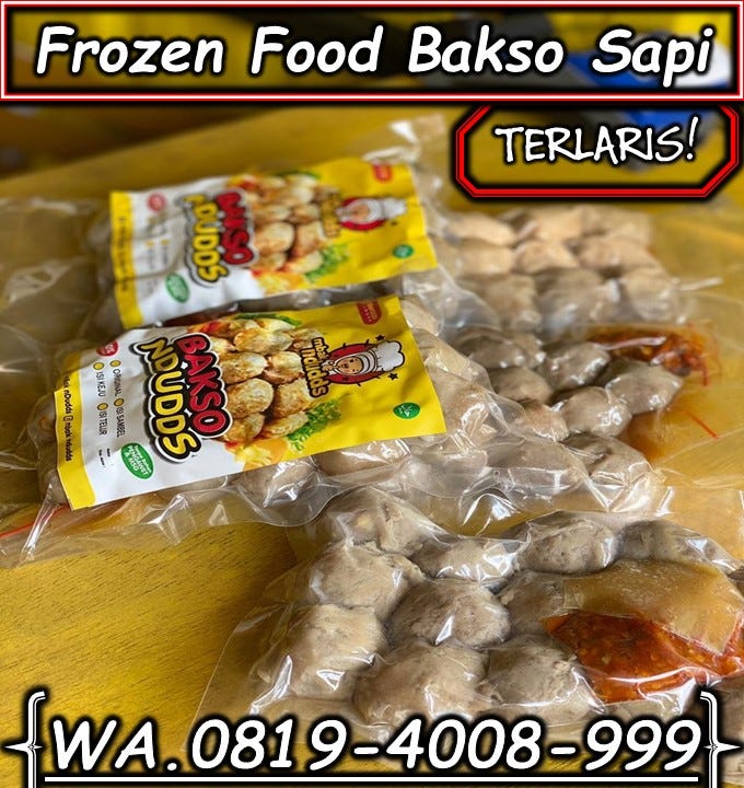 TERBARU! WA.0819 4008 999, Bakso Frozen Food di Salatiga - Bakso Frozen ...
