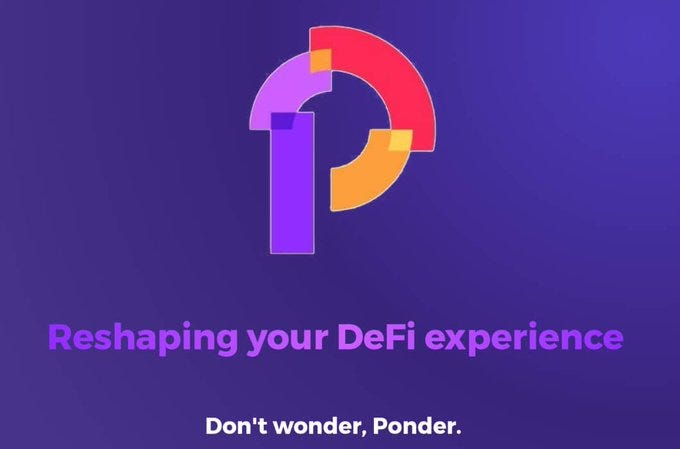 Reshaping Your Defi Experience with Ponder | by Matthew Olumide | Jun, 2024 | Medium