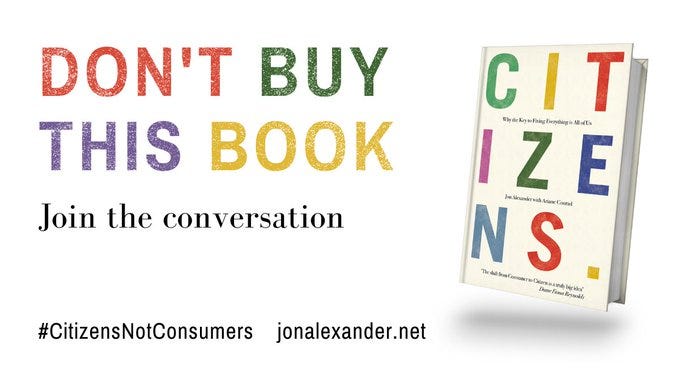 Don’t/DO buy this book — CITIZENS — How The Key To Fixing Everything Is ...