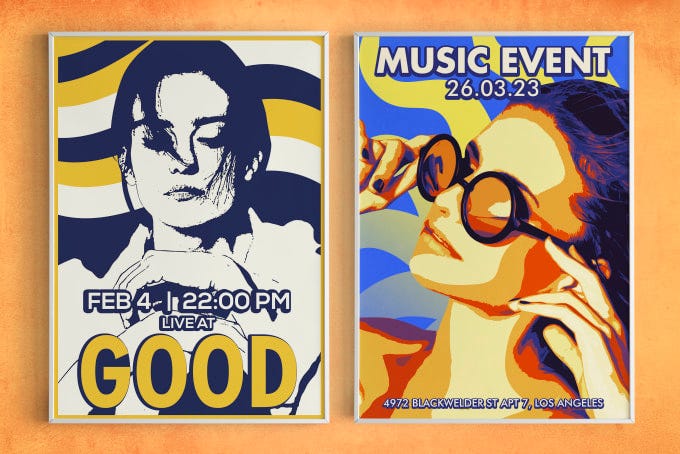 I will design illustrated event poster or any poster | by Design Lab ...