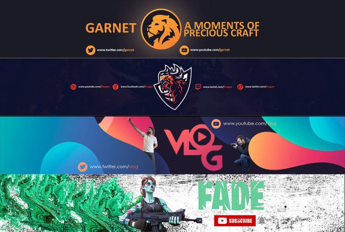 How I got a insane YouTube banner design for $5 | by Vnugekotuwa | Medium