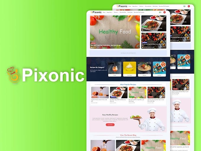 Pixonic — Responsive & Superior Blogger Template | by Templateiki | Medium