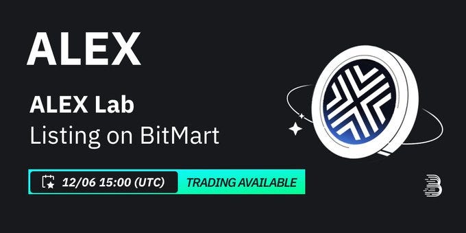 $ALEX 토큰, 비트마트 거래소 상장 - 알렉스 한국 공식 블로그 - Medium