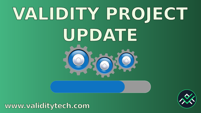Validity Project Update. Forward, always! | by Gunther Pieters ...