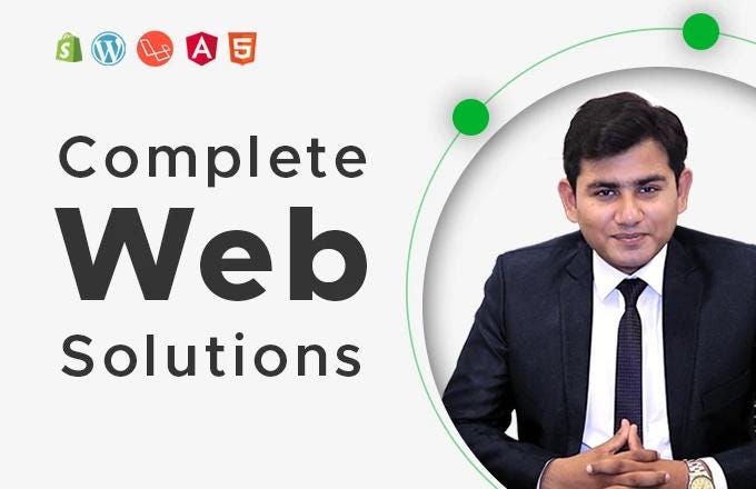 I will do web design and build complete website | by Lihanislam | Medium
