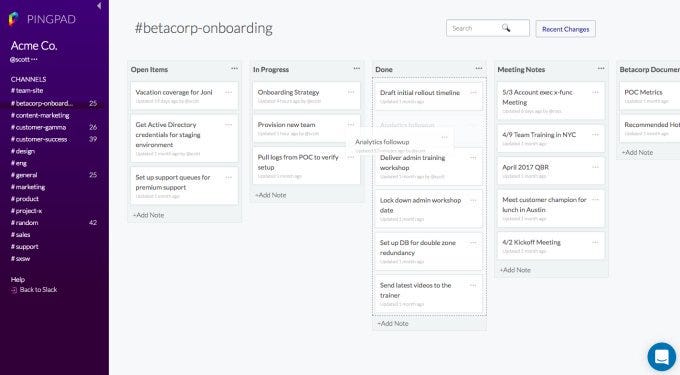 Organizing your project work on Slack | by Investopad | Medium