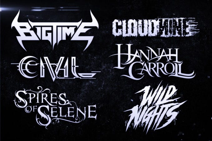 I will make professional band logo for all genre - Design Lab - Medium