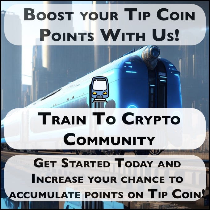 Looking for boosting your points on Tip Coin? | by Train To Crypto | Medium