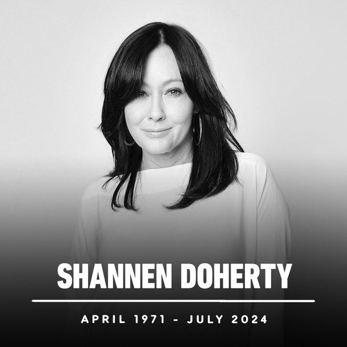 Remembering Shannen Doherty: A Life and Legacy of Strength and Kindness ...