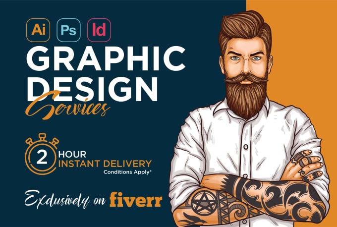 I will do adobe illustrator, photoshop, and graphic design in eps, pdf ...