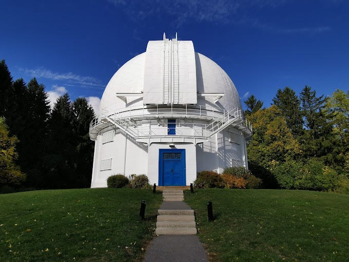 Astronomical Journeys: An Evening at the David Dunlap Observatory in ...