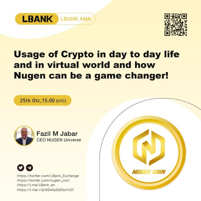 LBank AMA Recap with NUGEN. On 25 October we held an AMA with the… | by ...