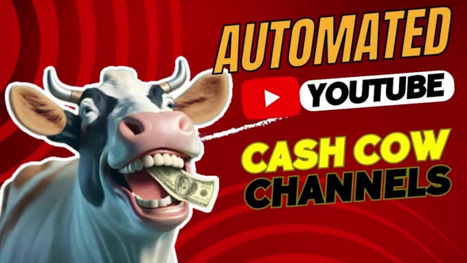 Build a Profitable YouTube Cash Cow Channel Without Lifting a Finger ...