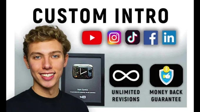 Unveiling the Ultimate Source for Exceptional YouTube Intros on Fiverr ...