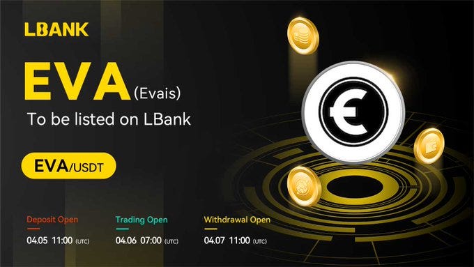 EVA (Evais) Will Be Listed in LBank - EVAIS (EVA) - Medium