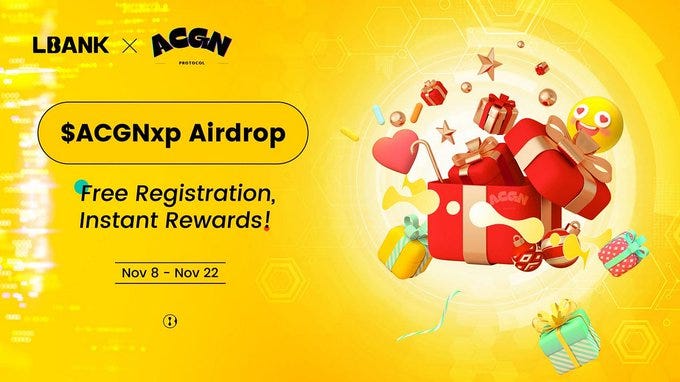 Lbank event: 10, 000 ACGNxp tokens Airdrop awaits | by Airdrop X | Nov, 2023 | Medium