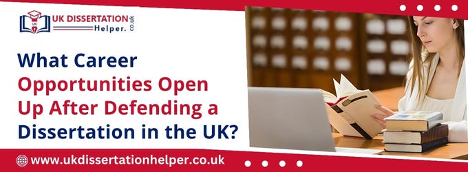 What Career Opportunities Open Up After Defending a Dissertation in the ...