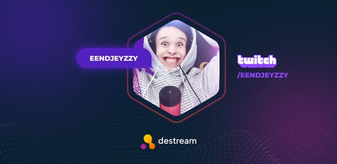 A sociable and energetic streamer has joined destream | by destream ...