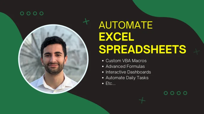 I will automate your excel spreadsheet using macros and formulas | by ... I will automate your excel spreadsheet using macros and formulas | by ...