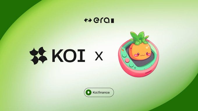 Koi is a Decentralized Finance Platform That Services All zkSync ...